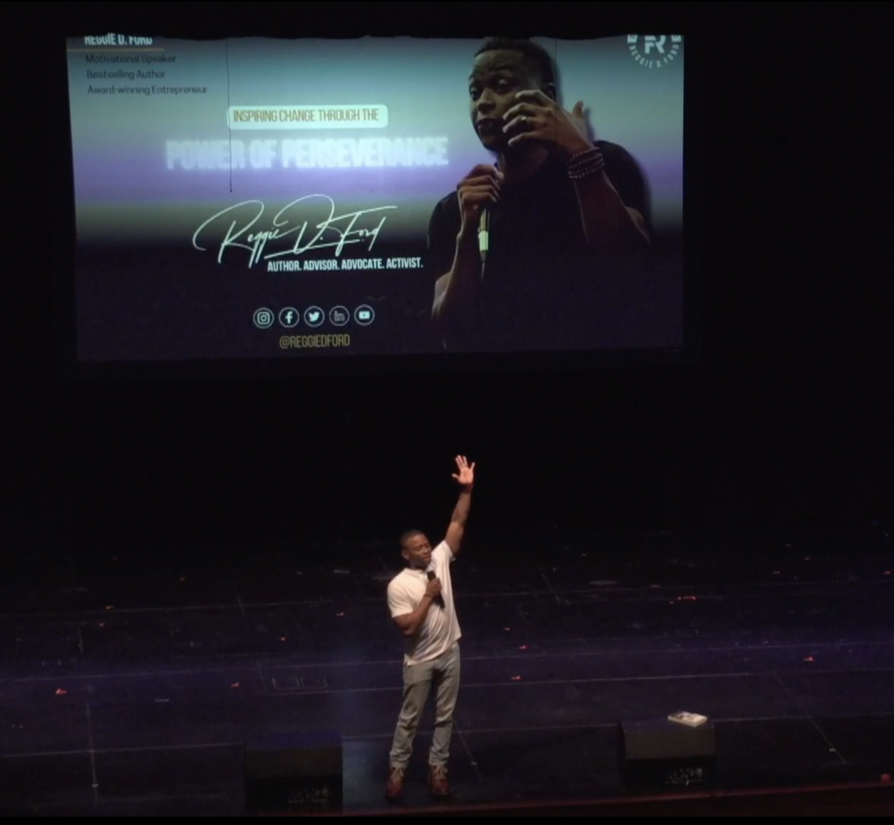 Top Motivational Speaker | Mental Health | Youth Speaker | Reggie D. Ford